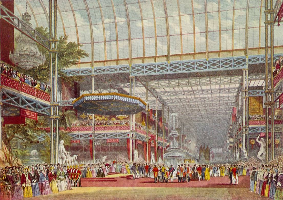 Crystal Palace Postcards - 1851, London, England - The Great Exhibition ...